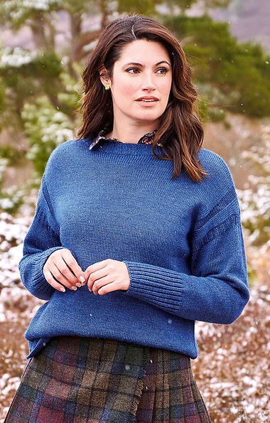 Pure New Wool Guernsey Jumpers | House Of Bruar