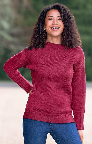 Pure New Wool Guernsey Jumpers | House Of Bruar
